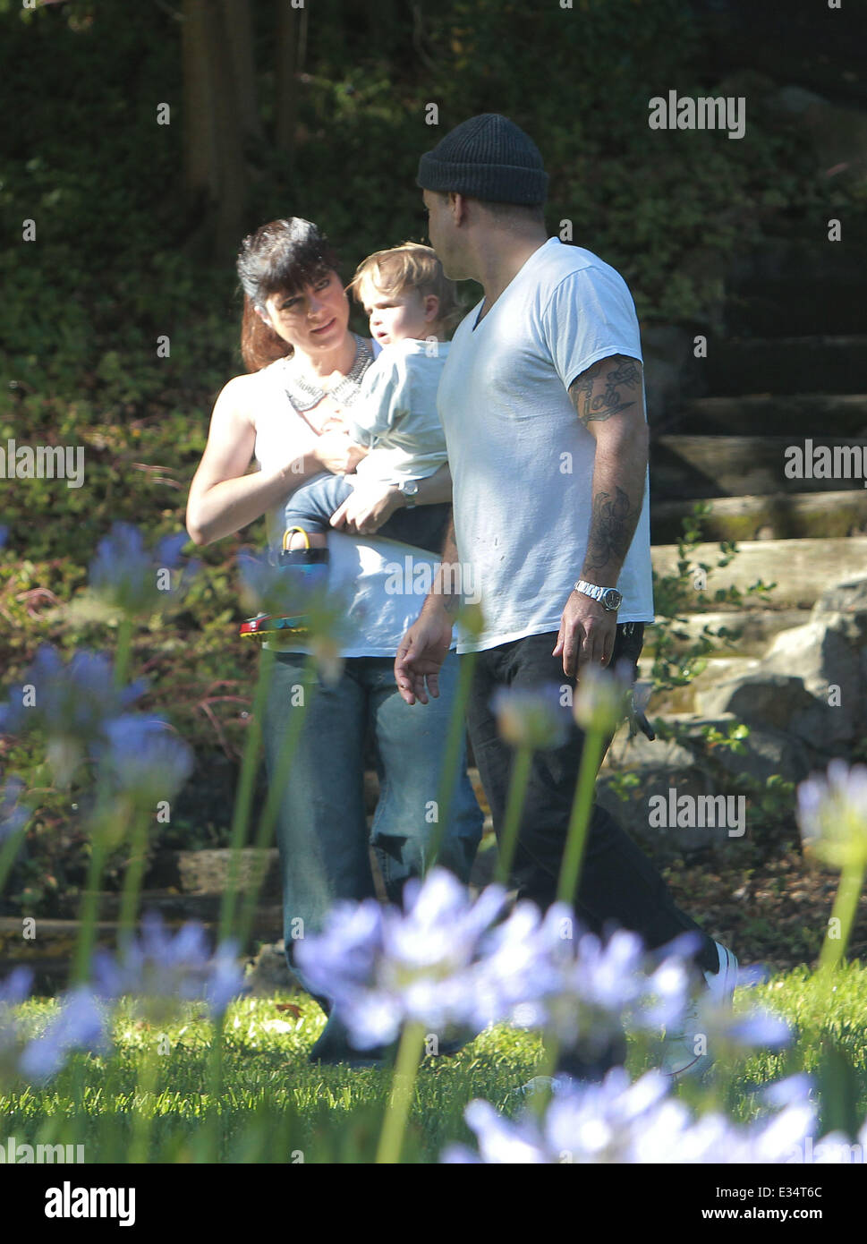 Selma Blair and ex-partner Jason Bleick take their son Arthur to the ...