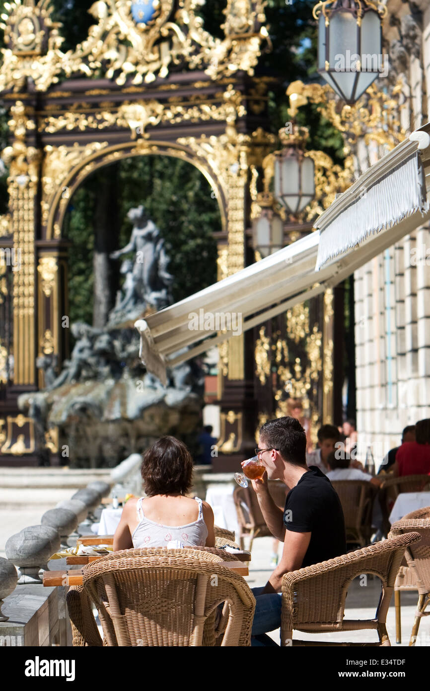 Place Stanislas Nancy France Stock Photo - Alamy