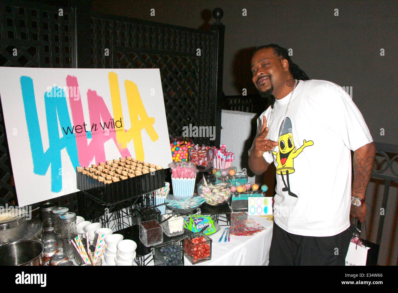 Khujo of Goodie MOB at the Wet N' Wild Slumber Party held at The London ...