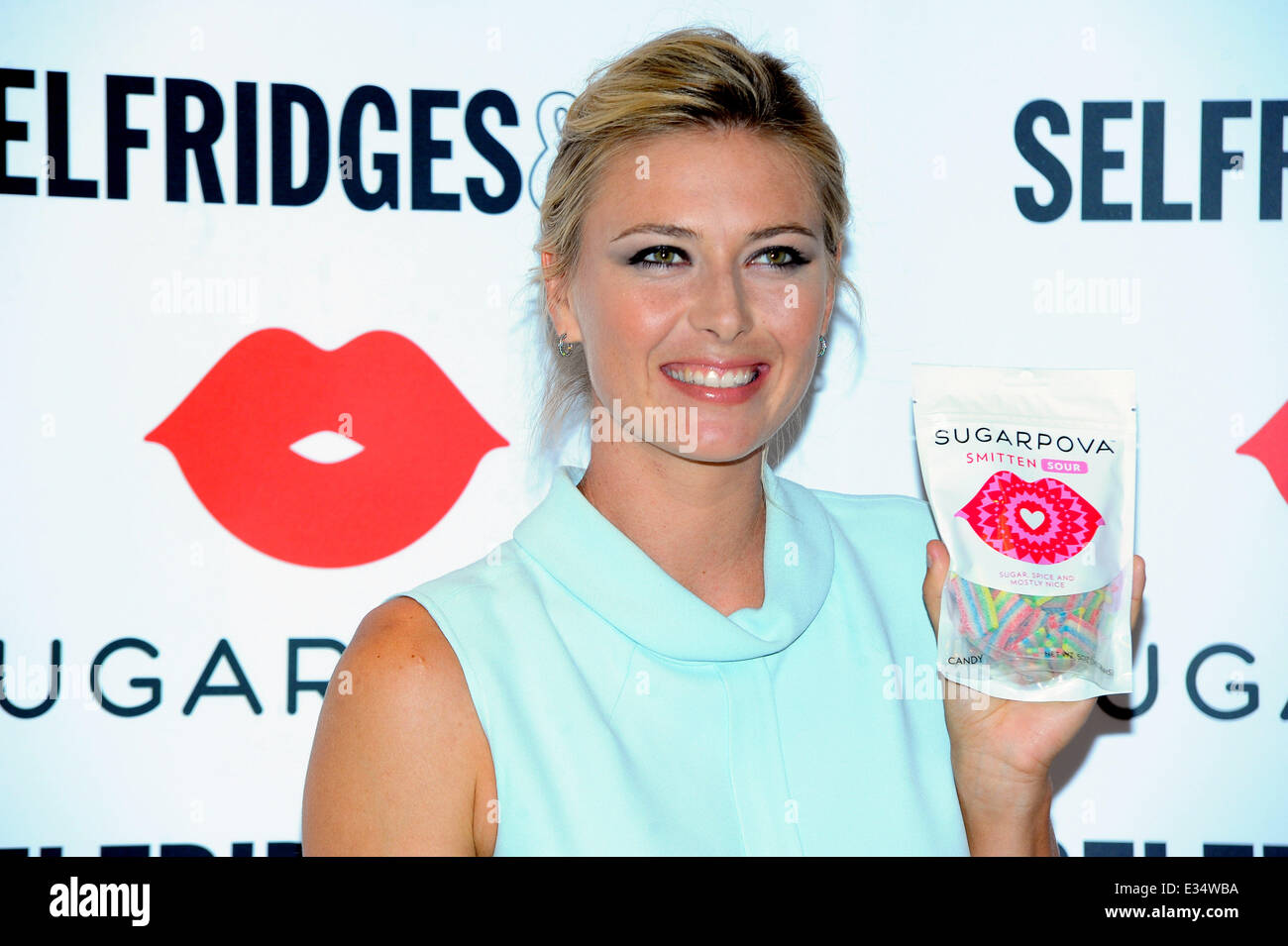 Maria sharapova launches sugarpova candy hi-res stock photography and ...