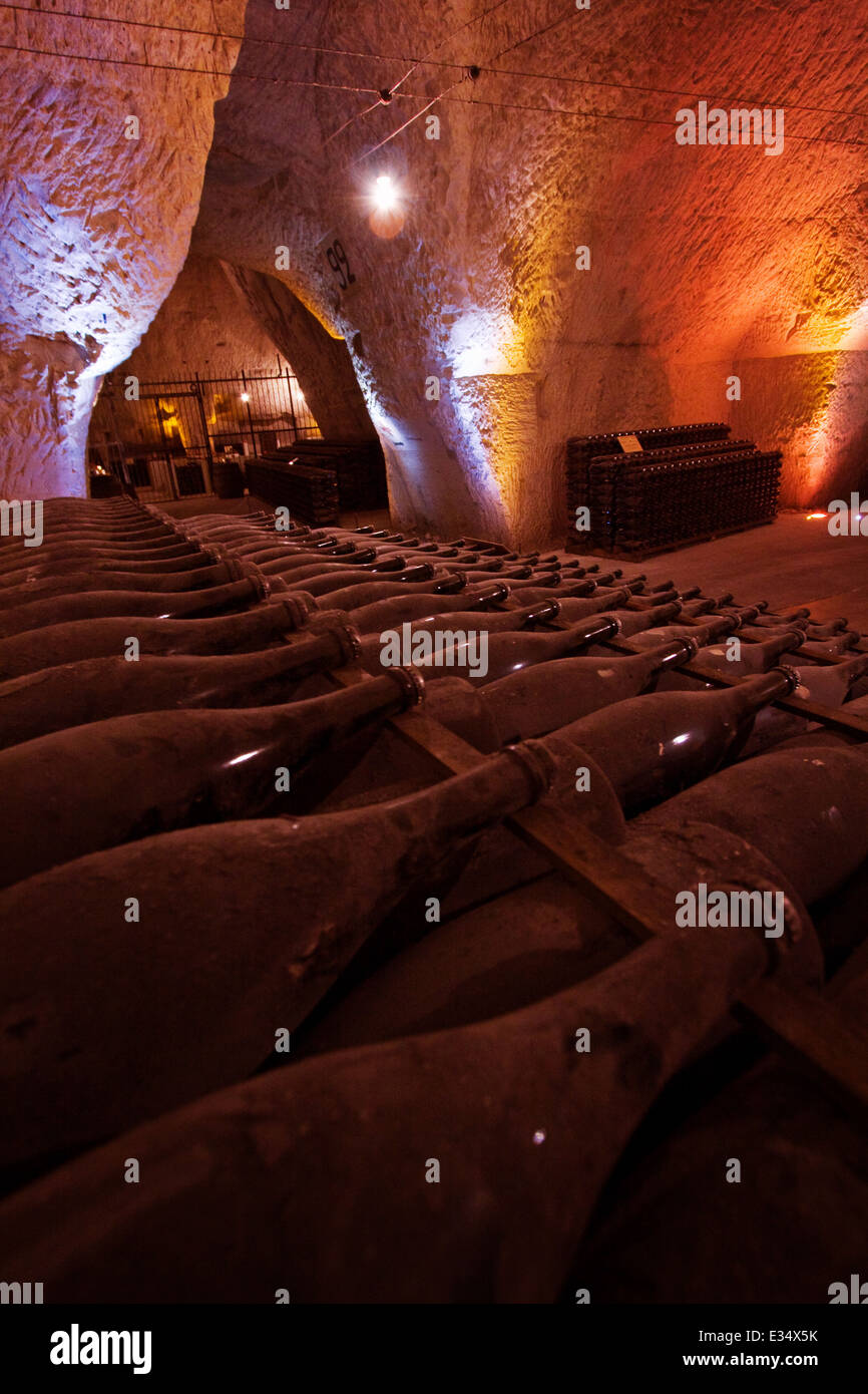 Veuve Cliquot Champagne Caves Reims France Stock Photo - Alamy