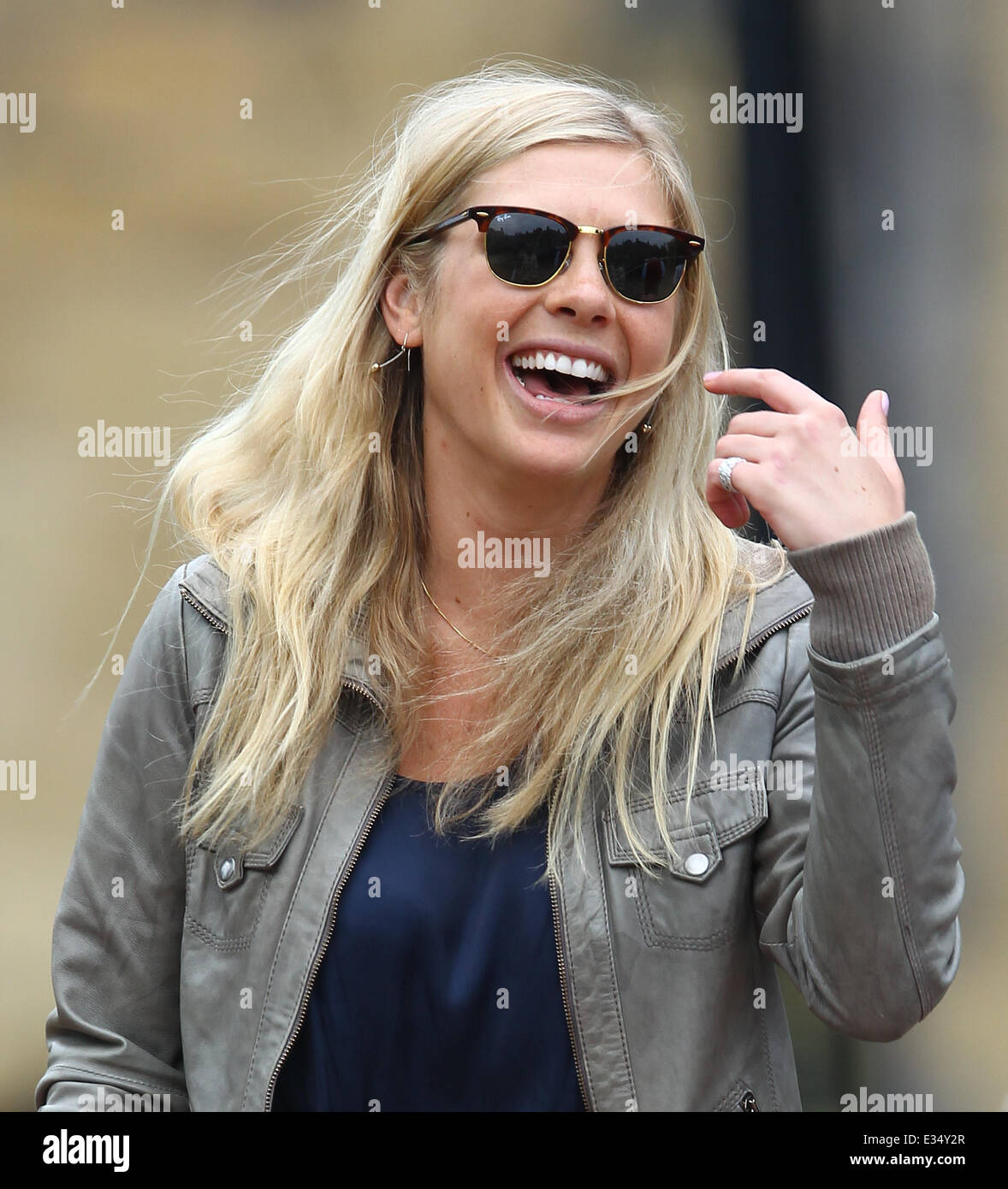 Chelsy Davy at Alnwick Castle following a rehearsal ahead of Lady ...