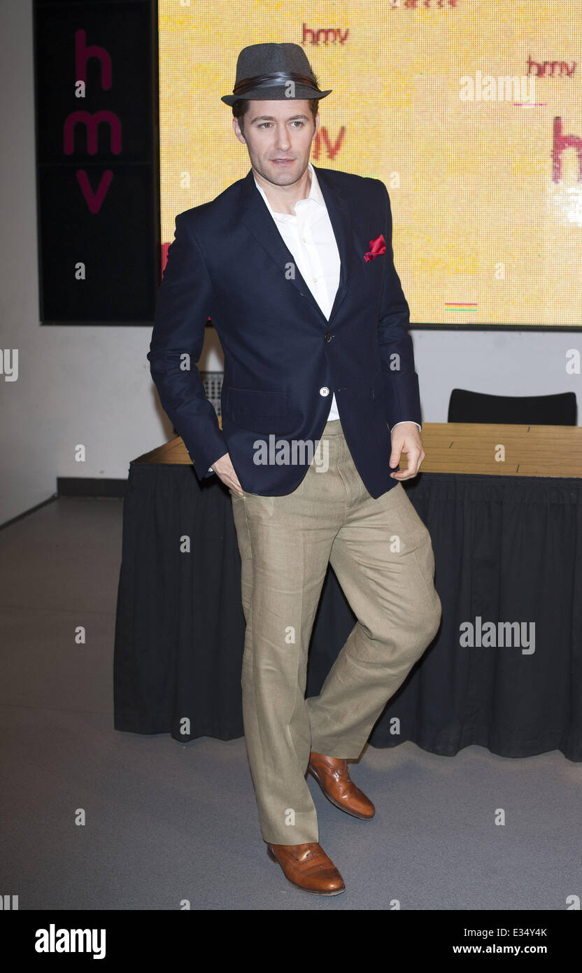 'Glee' actor, Matthew Morrison hosts a 'Meet and Greet' with fans as he ...