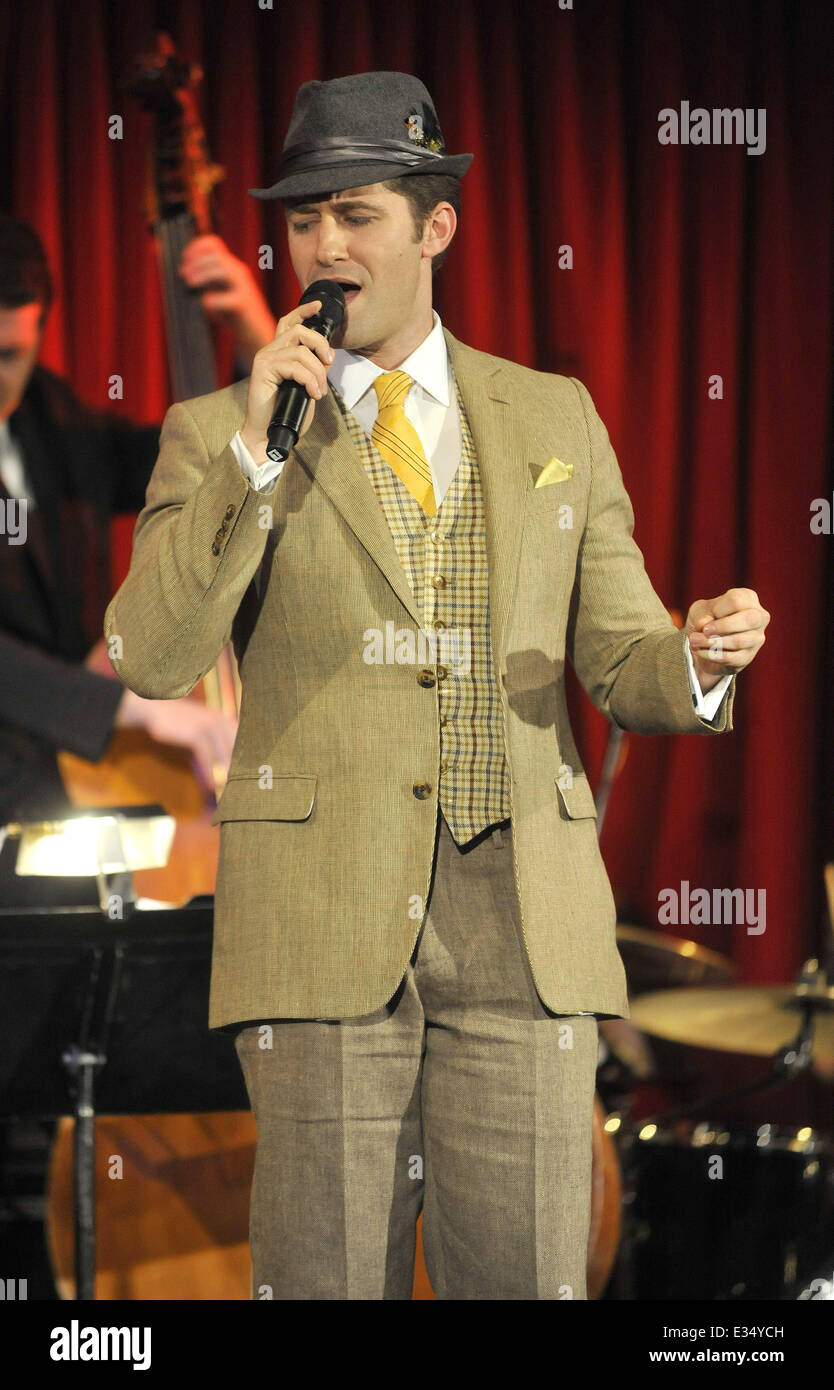 Matthew Morrison Performs Live at Bush Hall Featuring: Matthew Morrison ...