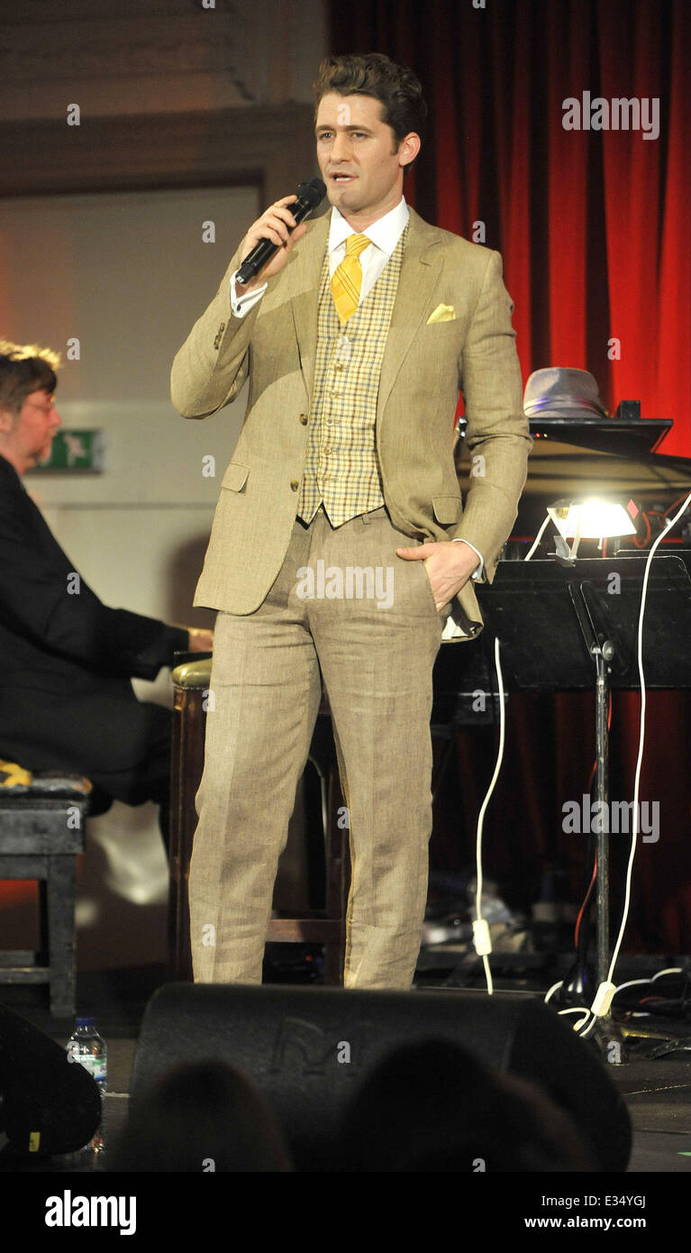 Matthew Morrison Performs Live at Bush Hall Featuring: Matthew Morrison ...