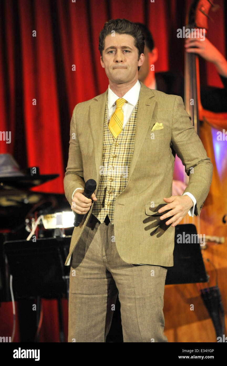 Matthew Morrison Performs Live at Bush Hall Featuring: Matthew Morrison ...