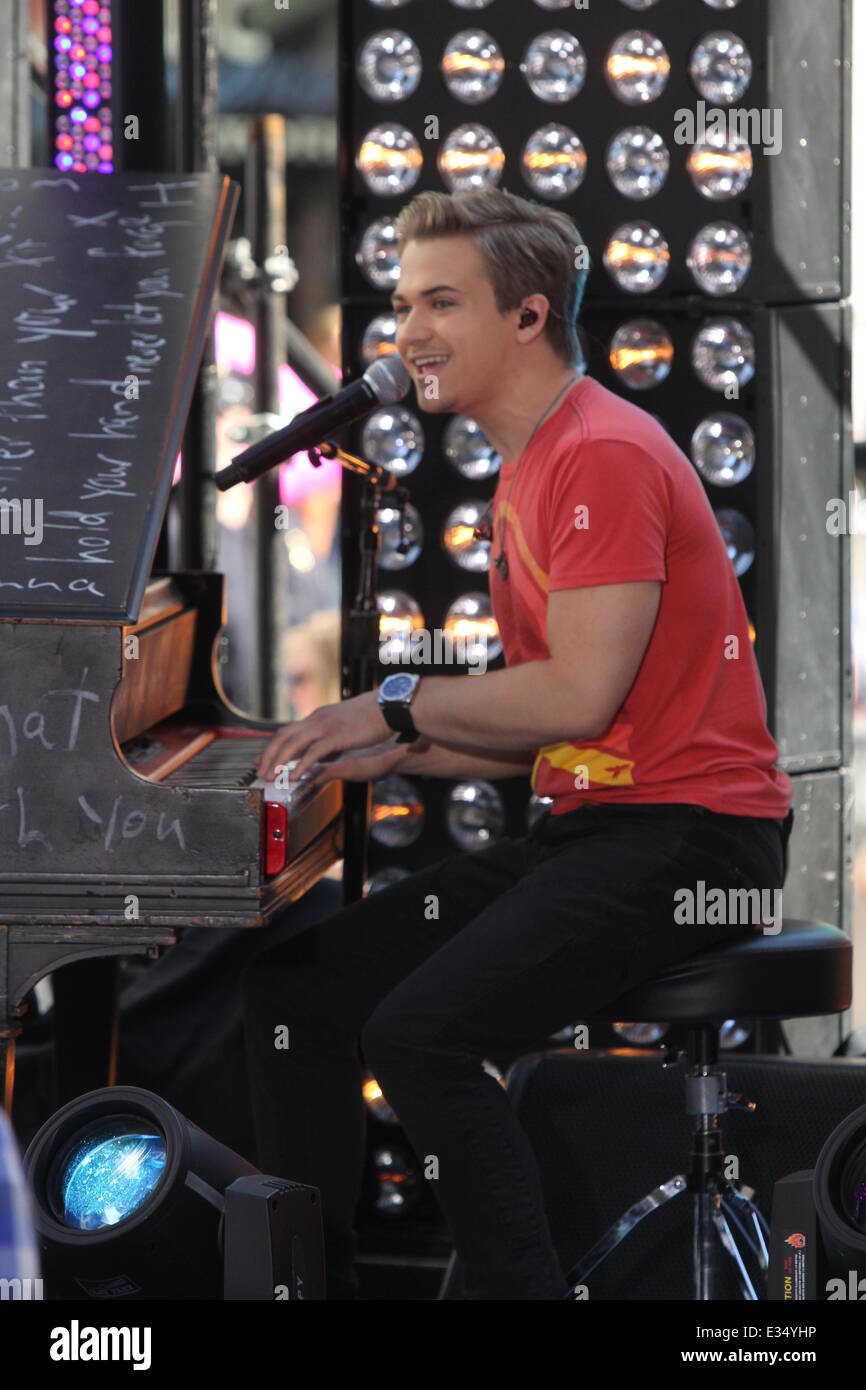 Hunter Hayes performs as part of the Toyota Concert Series on NBC's ...