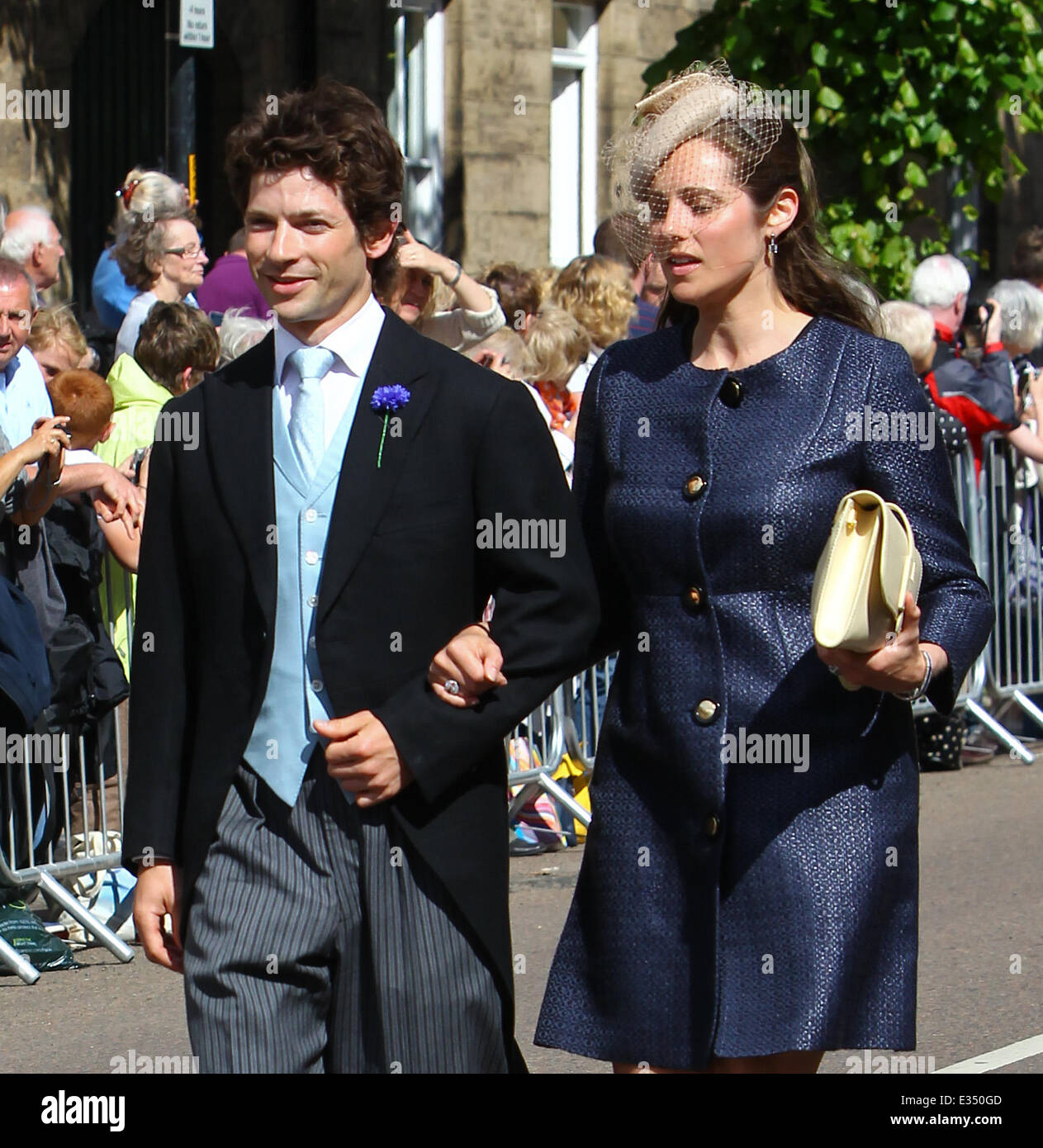 The wedding of Thomas van Straubenzee and Lady Melissa Percy at St ...