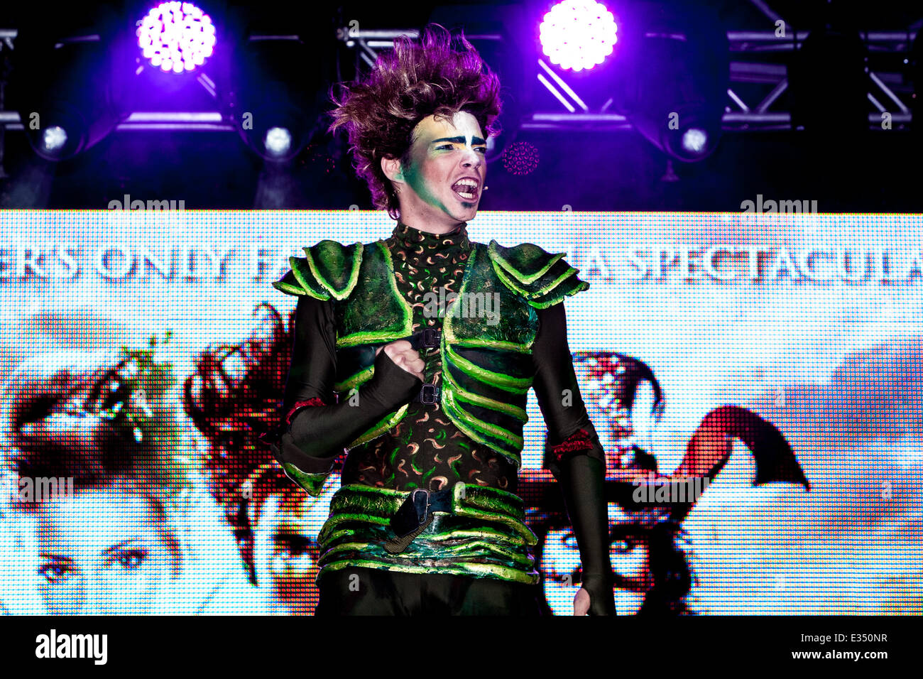 The cast from Peter Pan perform at West End Live, Featuring: Cast of ...