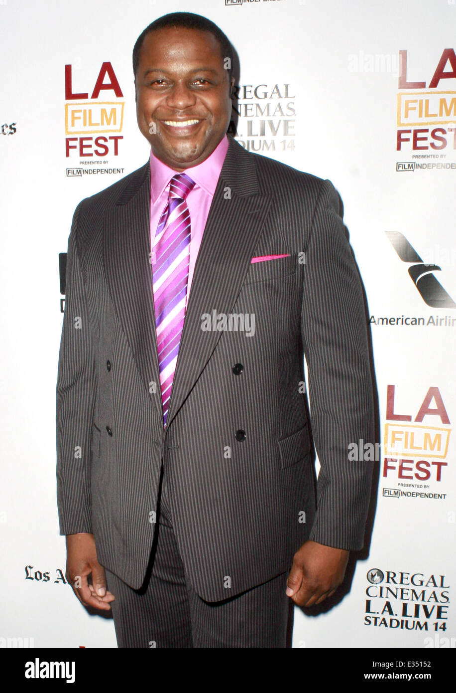 The world premiere of 'Life Of A King' - Arrivals Featuring: Derrick McMillon Where: Los Angeles ...