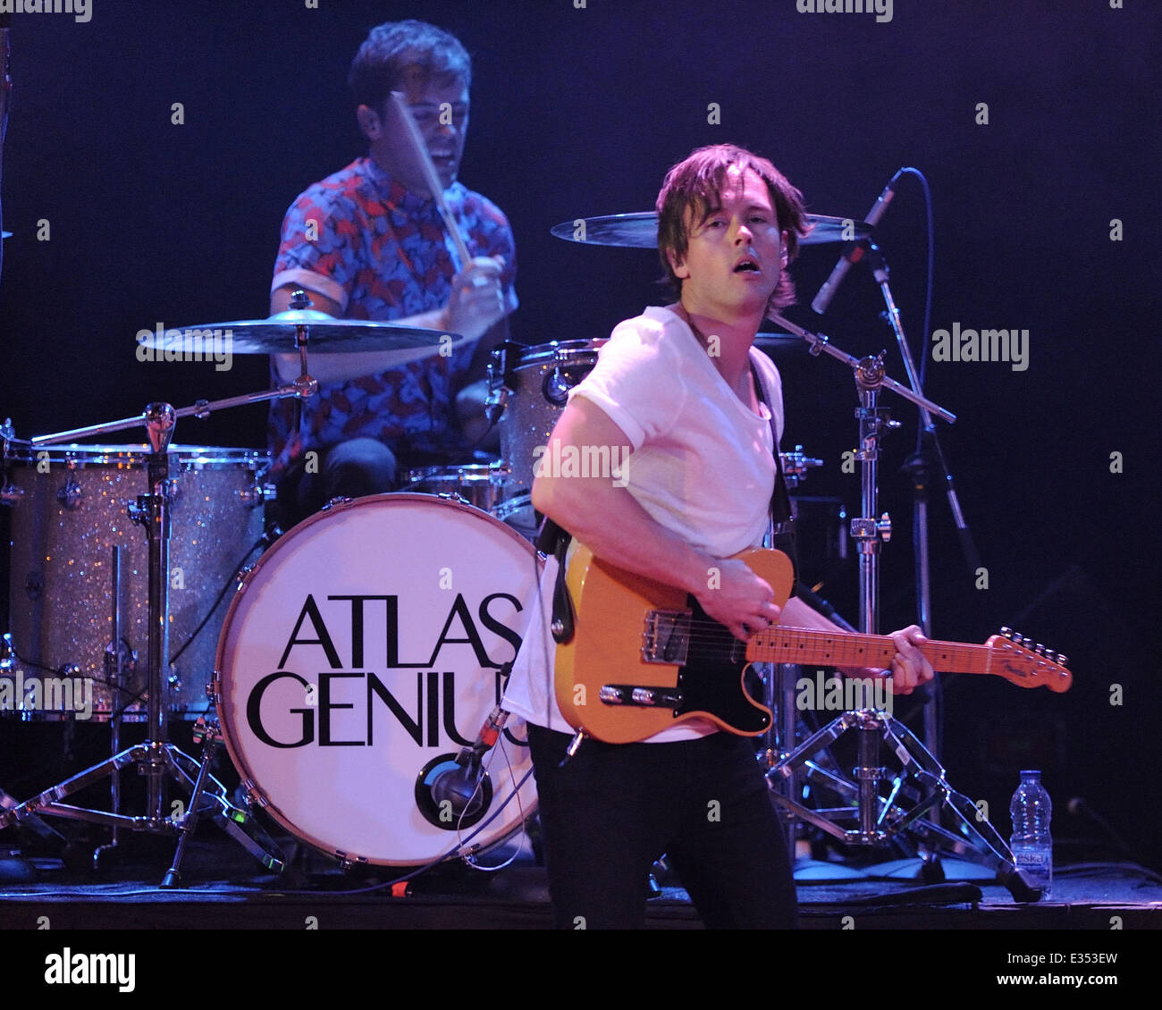 Atlas Genius performing at The Opera House in Toronto Featuring: Keith ...