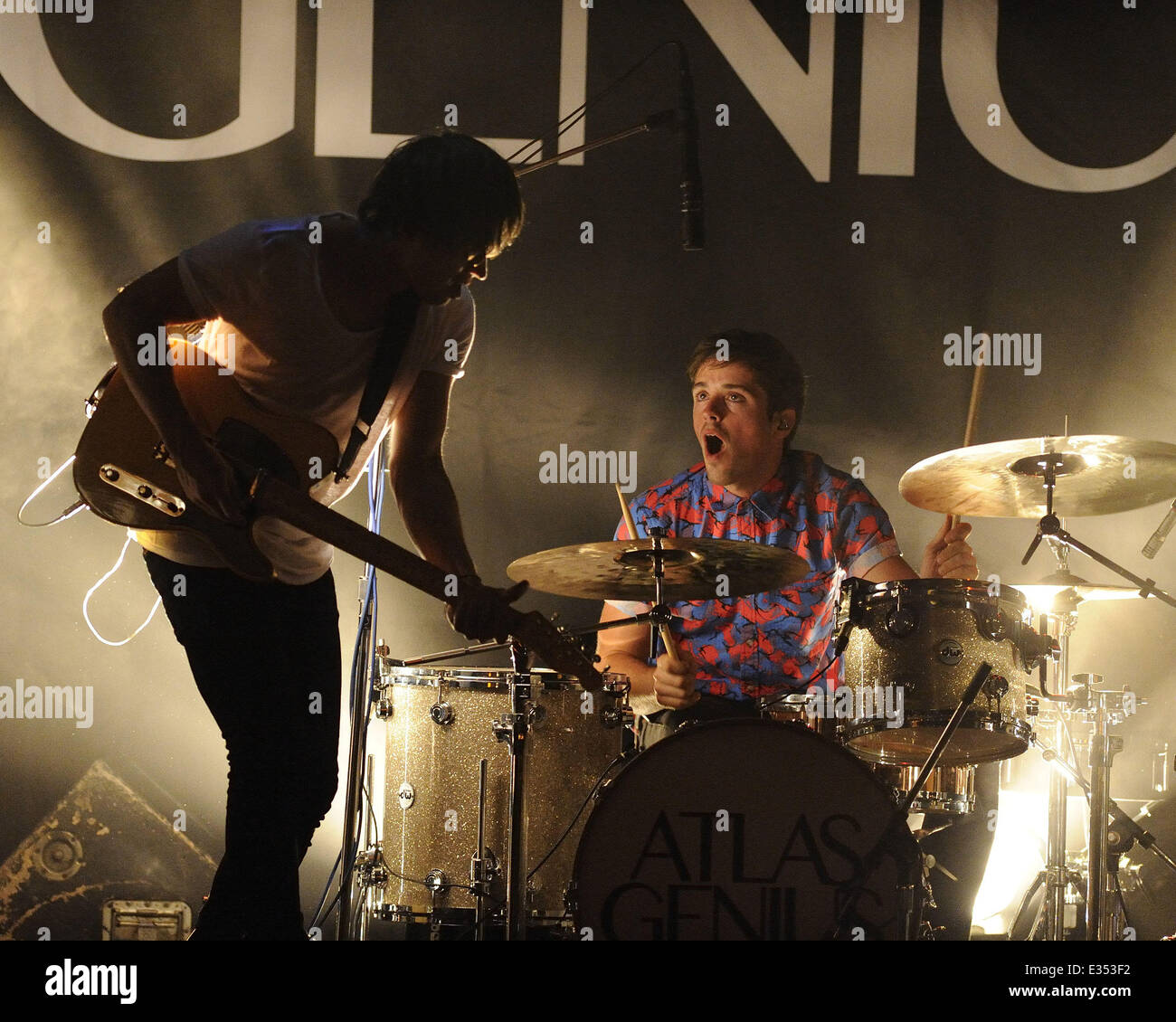 Atlas Genius performing at The Opera House in Toronto Featuring: Keith ...