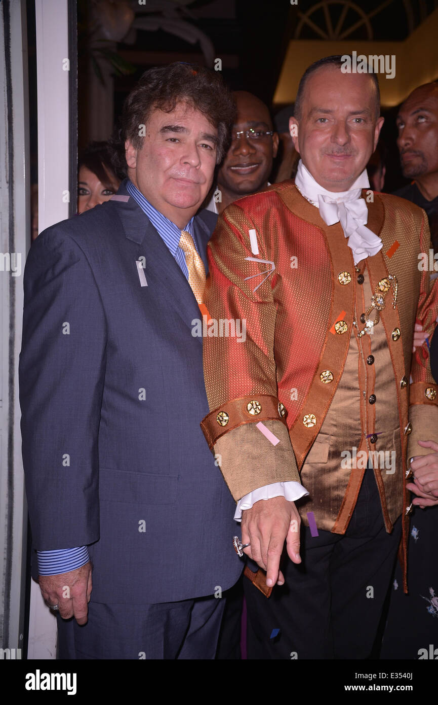 Legendary former couture fashion designer Gerry Kelly and Hugh Rodham ...