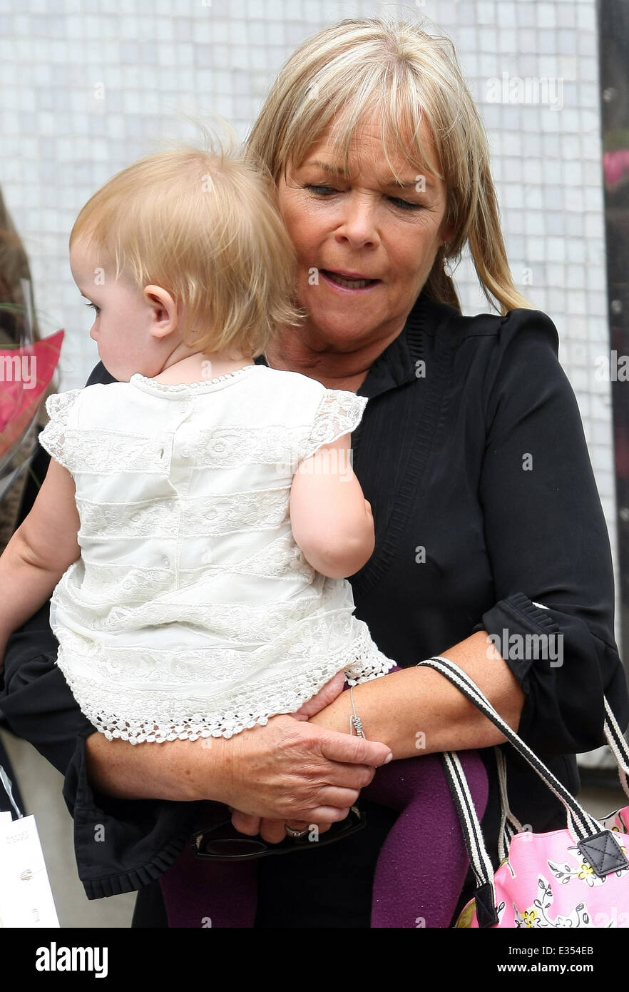 Linda robson daughter hi-res stock photography and images - Alamy