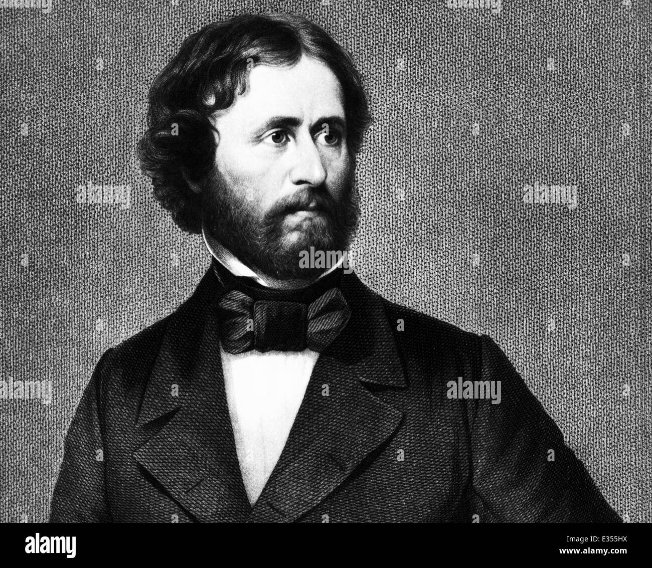 Vintage portrait of John C Fremont Stock Photo - Alamy