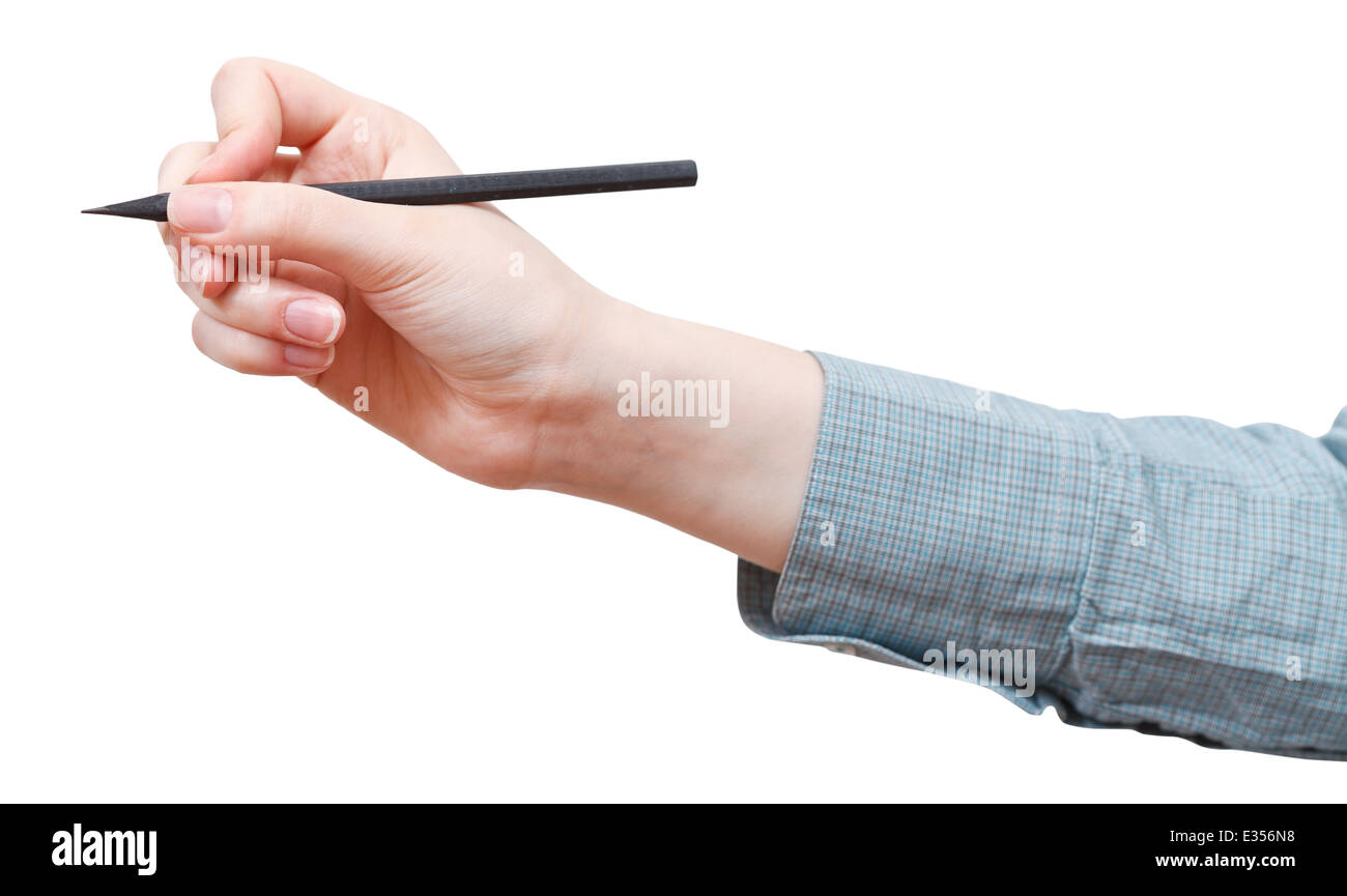 Pencil arm hi-res stock photography and images - Alamy