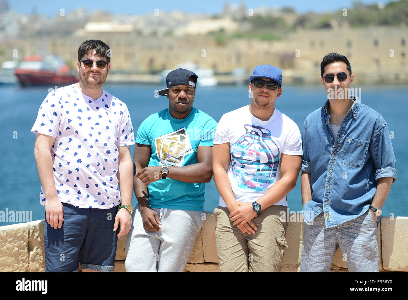 Isle of MTV' concert photocall in Malta Featuring: Rudimental Where ...