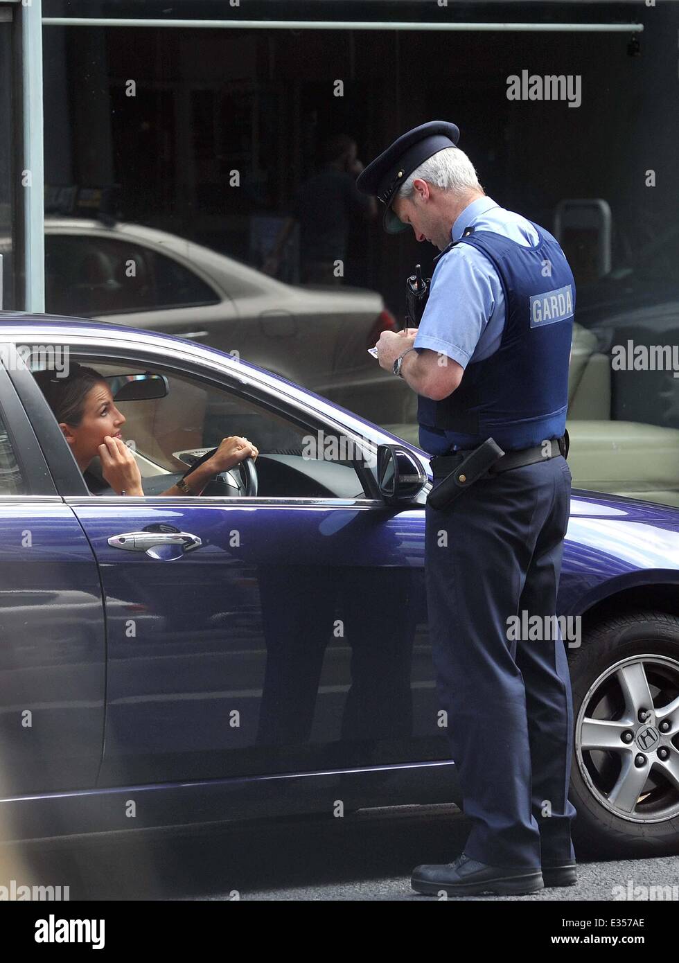 Model & DJ Vogue Mcfadden, wife of Brian Mcfadden was stopped by a ...