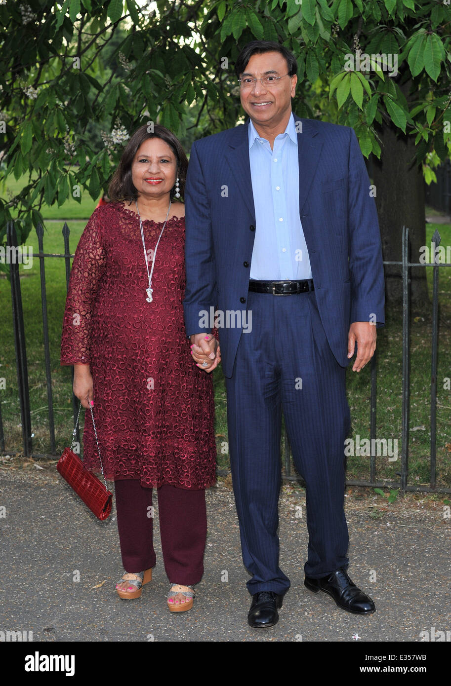 The Serpentine Gallery Summer Party held at Kensington Gardens ...