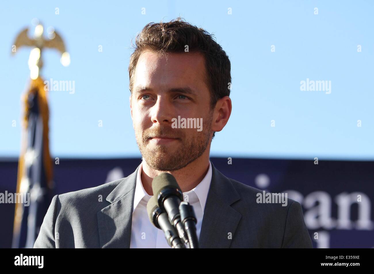 People attend a rally in West Hollywood to celebrate the U.S. Supreme ...