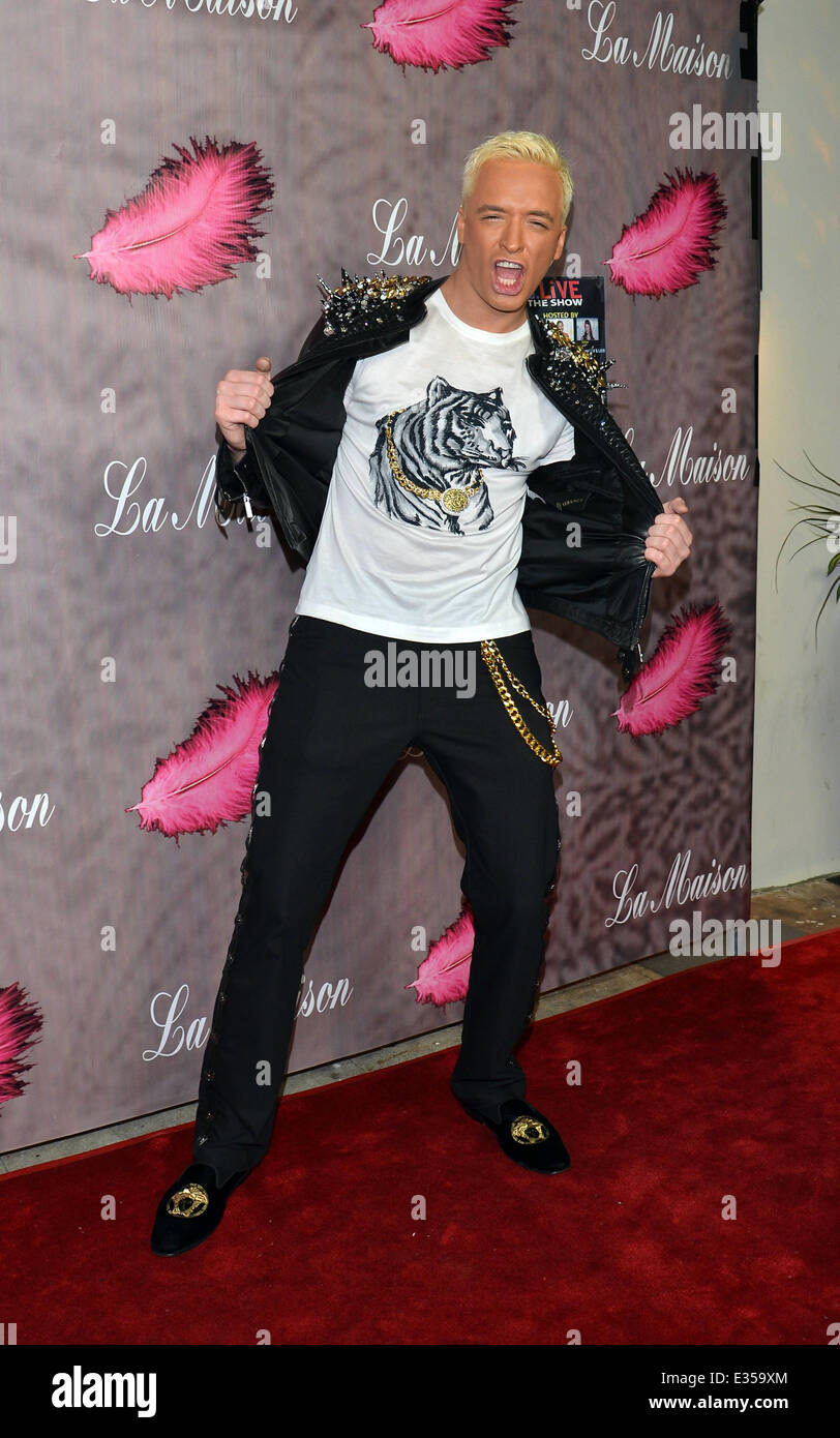Polish Singer KUBA Ka arrives for his concert at La Maison in Studio ...