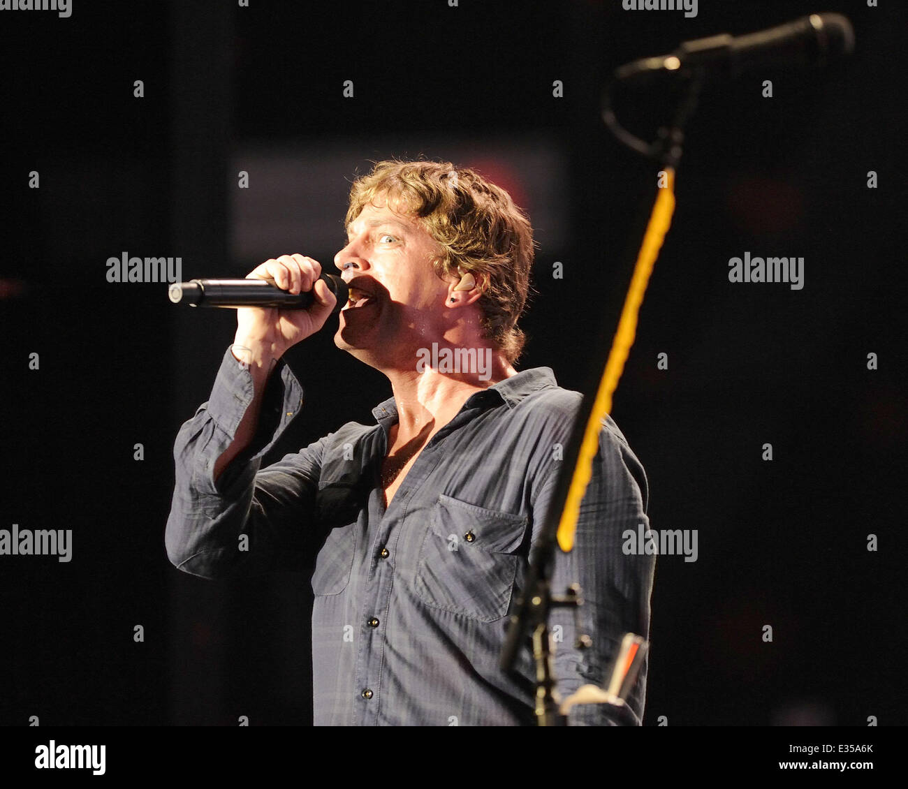 Matchbox Twenty performs on stage at the Molson Canadian Amphitheatre ...