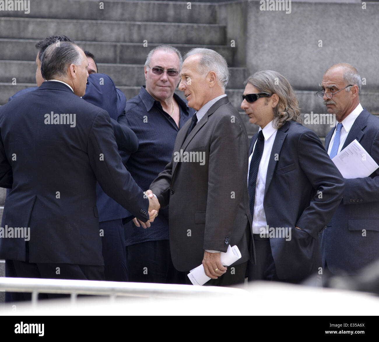 The funeral service for Emmy award-winning Sopranos actor James ...