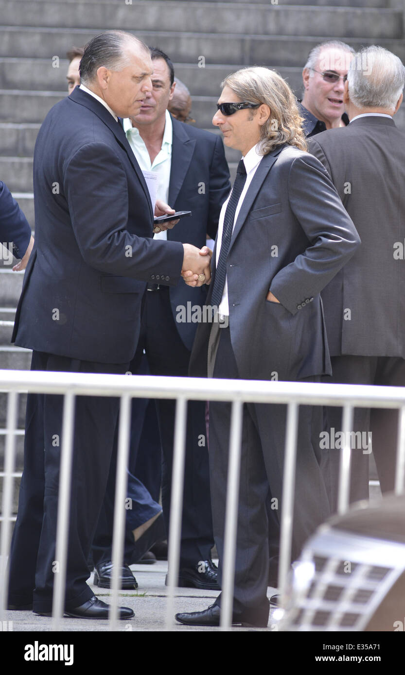 The funeral service for Emmy award-winning Sopranos actor James ...