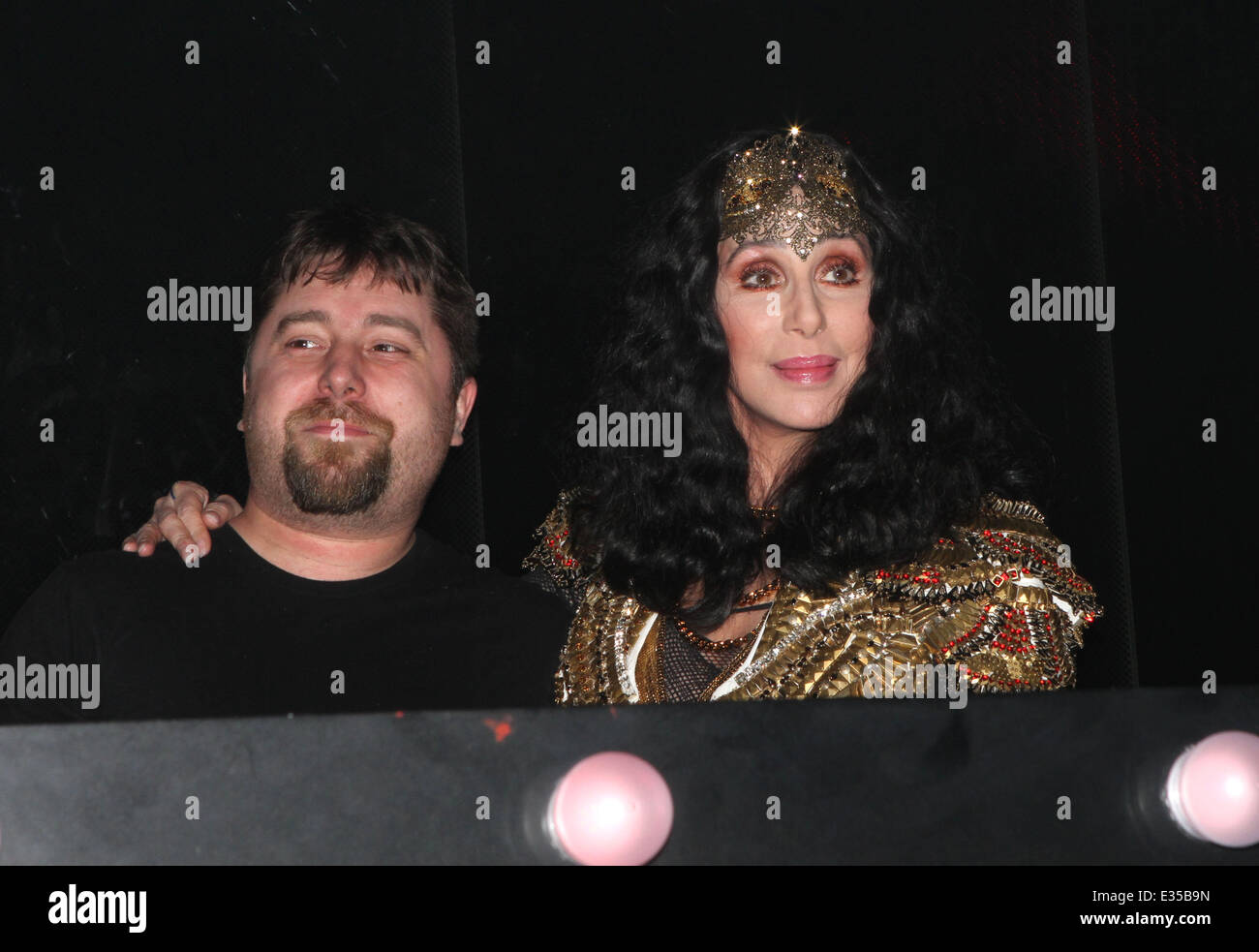 Cher makes an appearance at the Marquee Nightclub for the grand opening ...