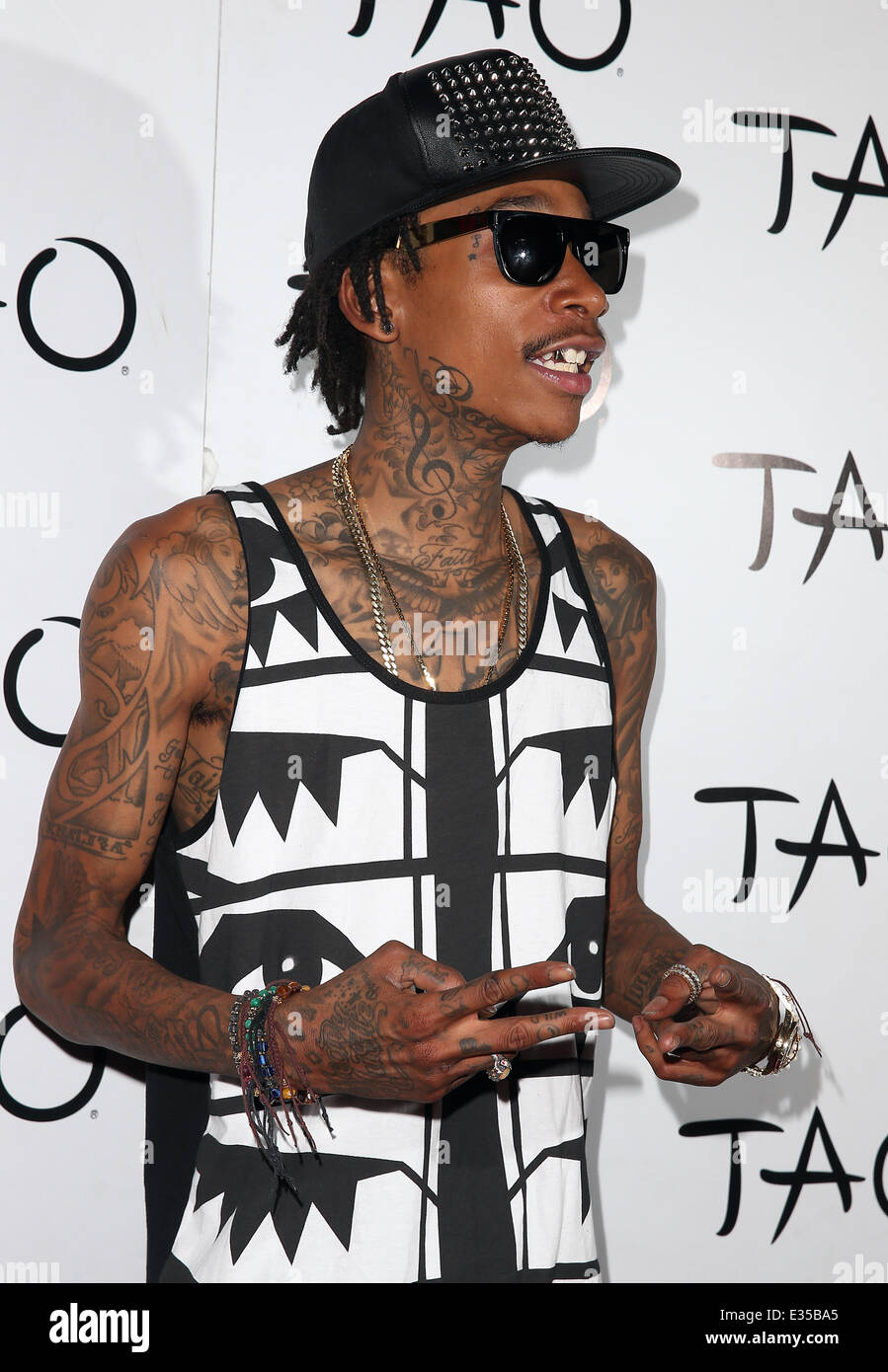 Special Performance by Rapper Wiz Khalifa at Worship Thursdays held at ...