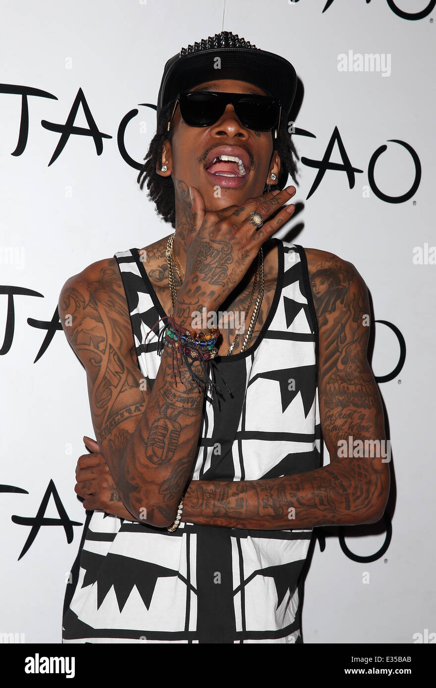 Special Performance by Rapper Wiz Khalifa at Worship Thursdays held at ...