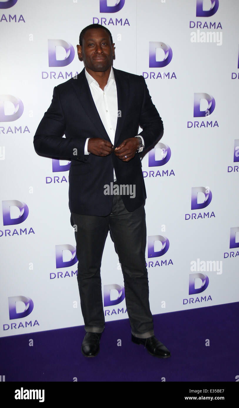 UKTV Drama Channel launch - Arrivals Featuring: David Harewood Where ...