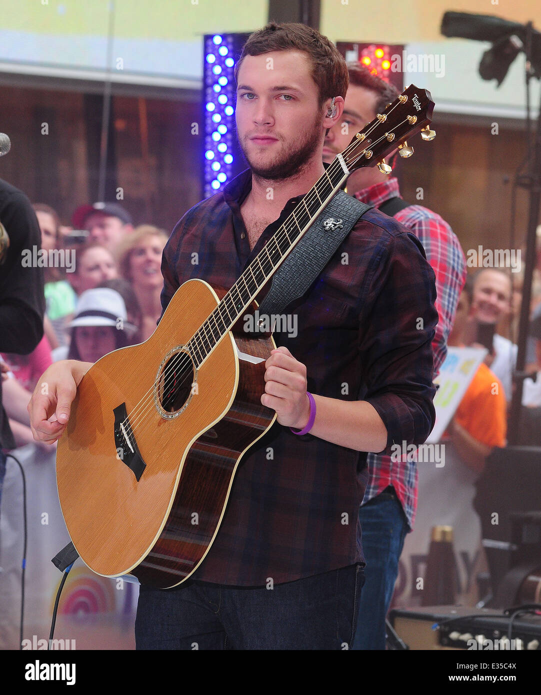 Phillip Phillips performs as part of the Toyota Concert Series on NBC's ...