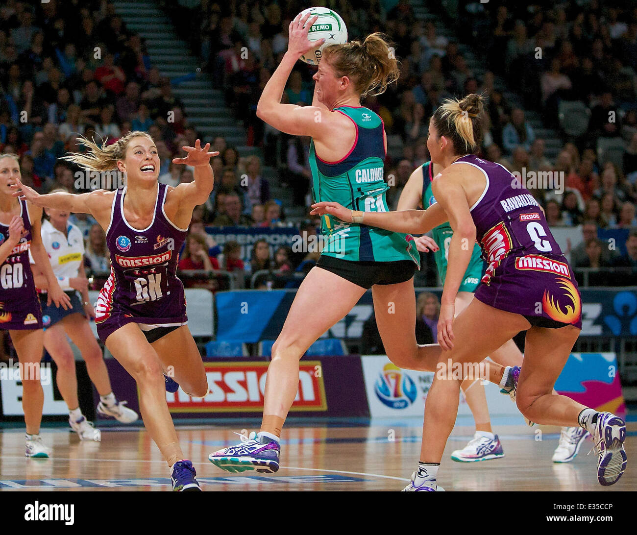 Melbourne, Victoria, Australia. 22nd June, 2014. TEGAN CALDWELL of the ...
