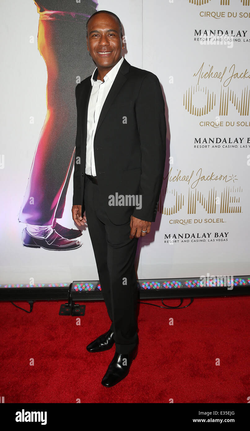 World premiere of 'Michael Jackson One' at Mandalay Bay Hotel & Casino ...