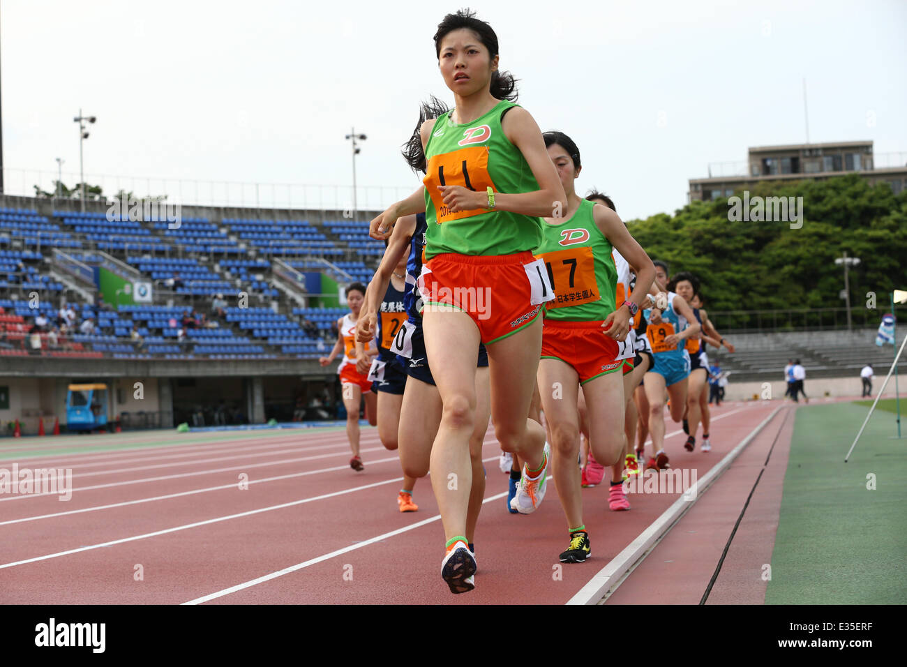 Shonan BMW Stadium Hiratsuka, Kanagawa, Japan. 21st June, 2014. Fuyuka ...