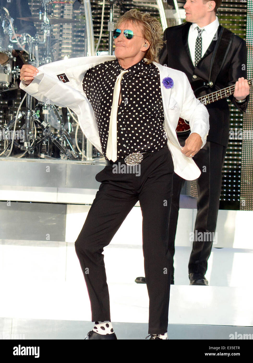 Rod Stewart performs live at The RDS Featuring: Rod Stewart Where ...