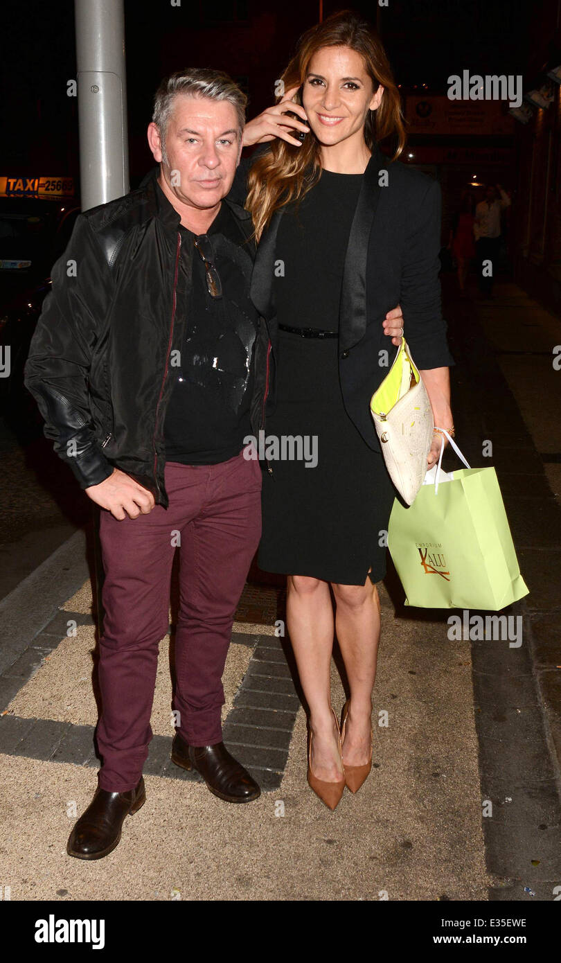 Amanda Byram celebrates her 40th birthday with close friends at Fade ...