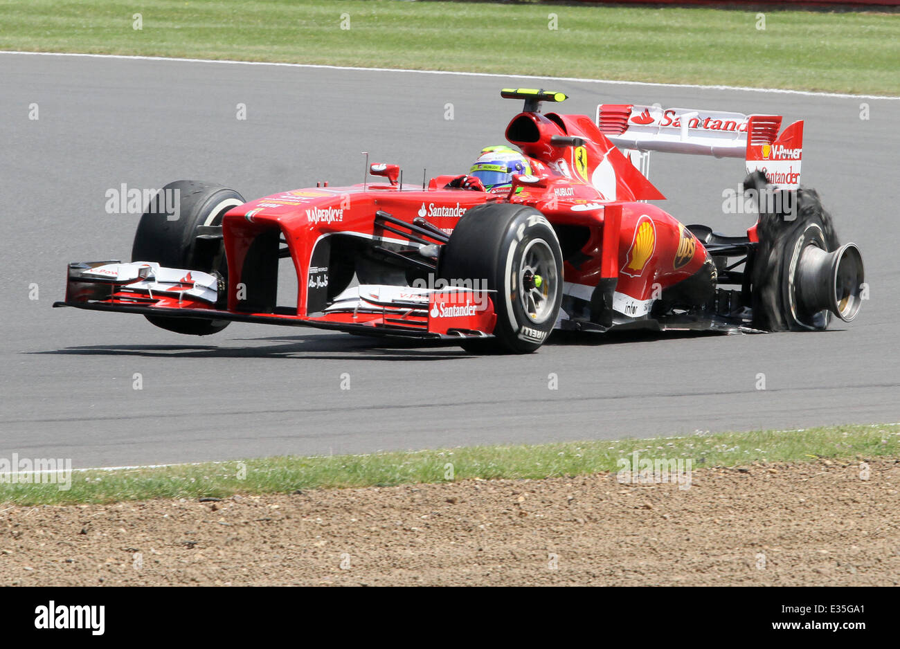 Formula One 2013 British Grand Prix - Race Featuring: Felipe Massa ...