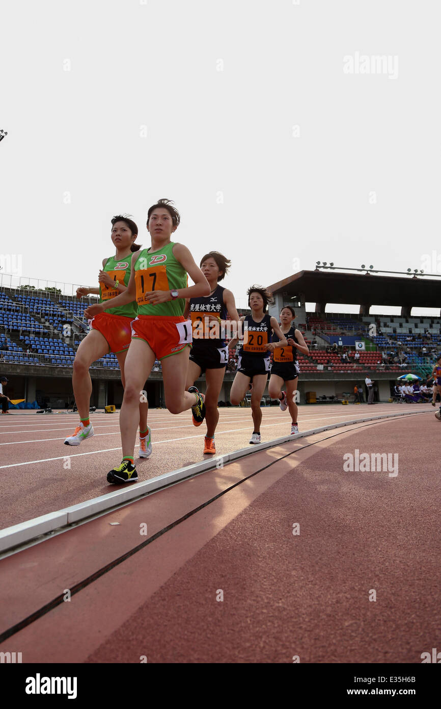 Shonan BMW Stadium Hiratsuka, Kanagawa, Japan. 21st June, 2014. Fuyuka ...