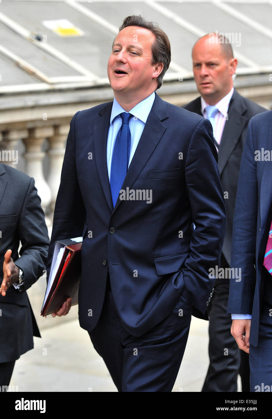 David cameron laughing hi-res stock photography and images - Alamy