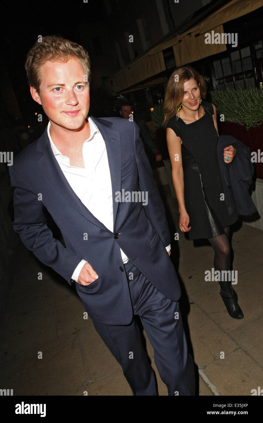 Celebrities leaving Loulou's in Mayfair Featuring: Guy Pelly Where ...