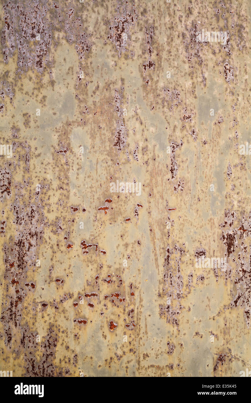 Rusted metal wall detailed photo background texture Stock Photo - Alamy