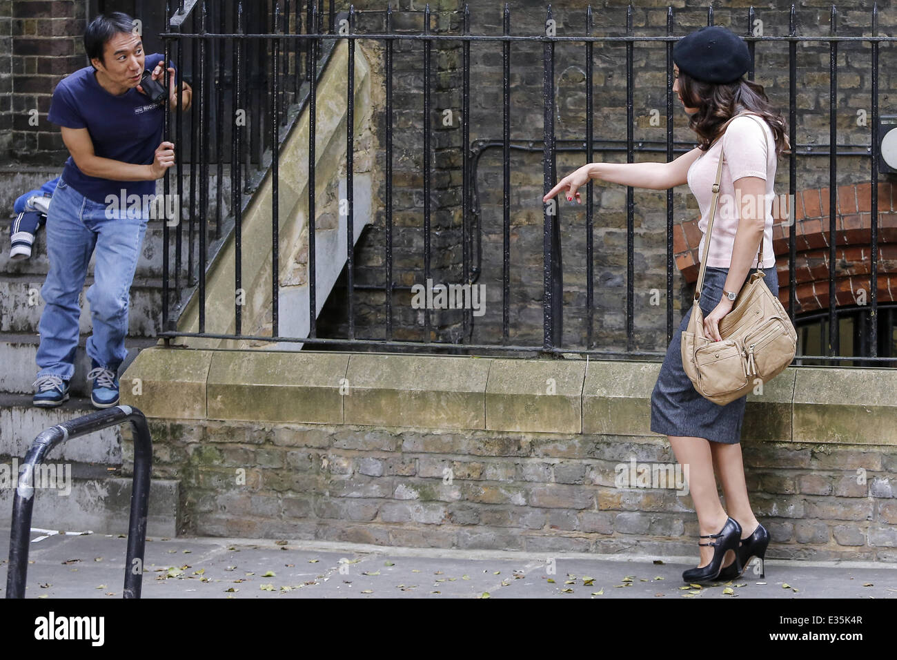 Kelly brook films scenes on hi-res stock photography and images - Alamy