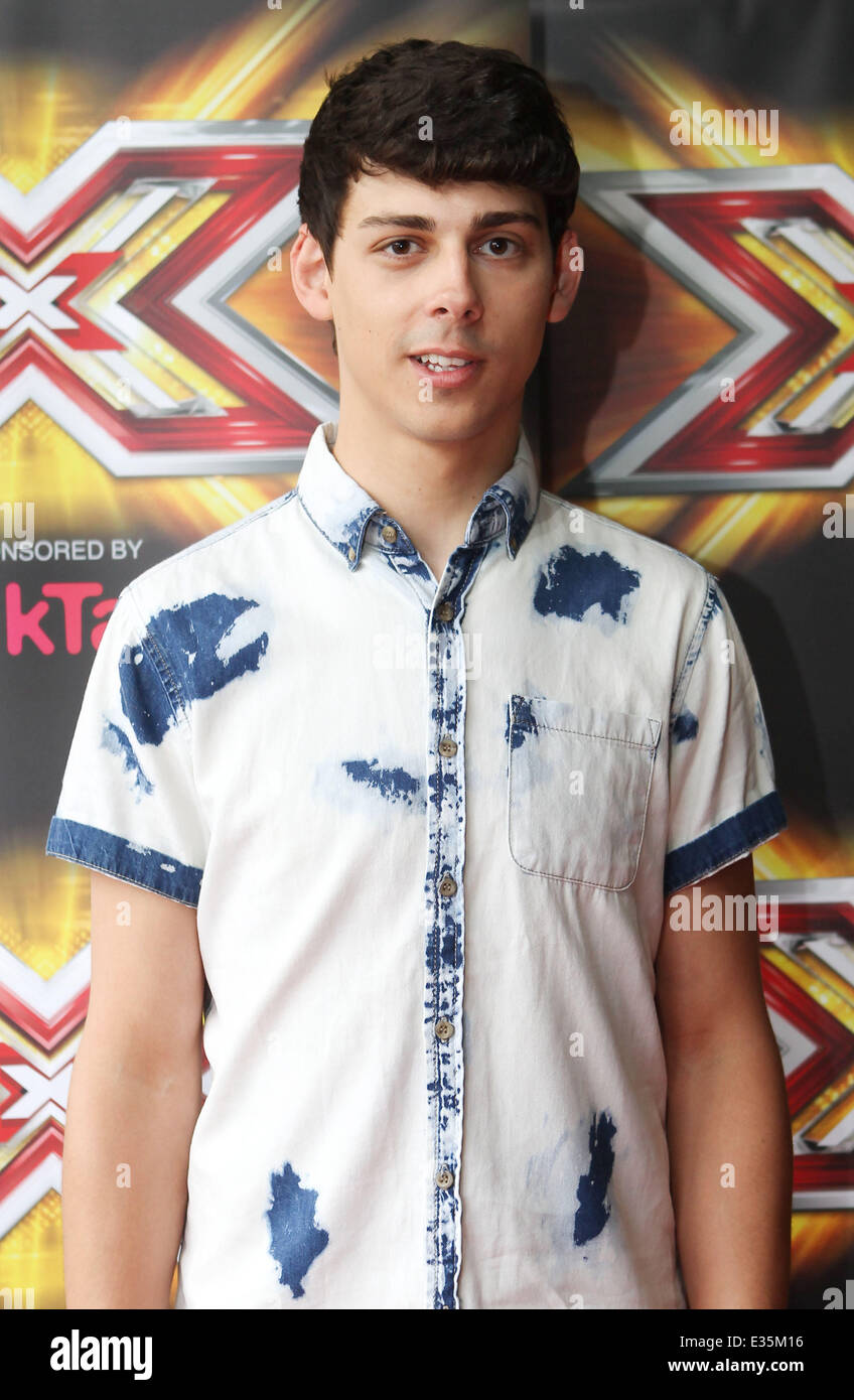 X Factor presenters arrive for auditions at the Mercure Holland House ...