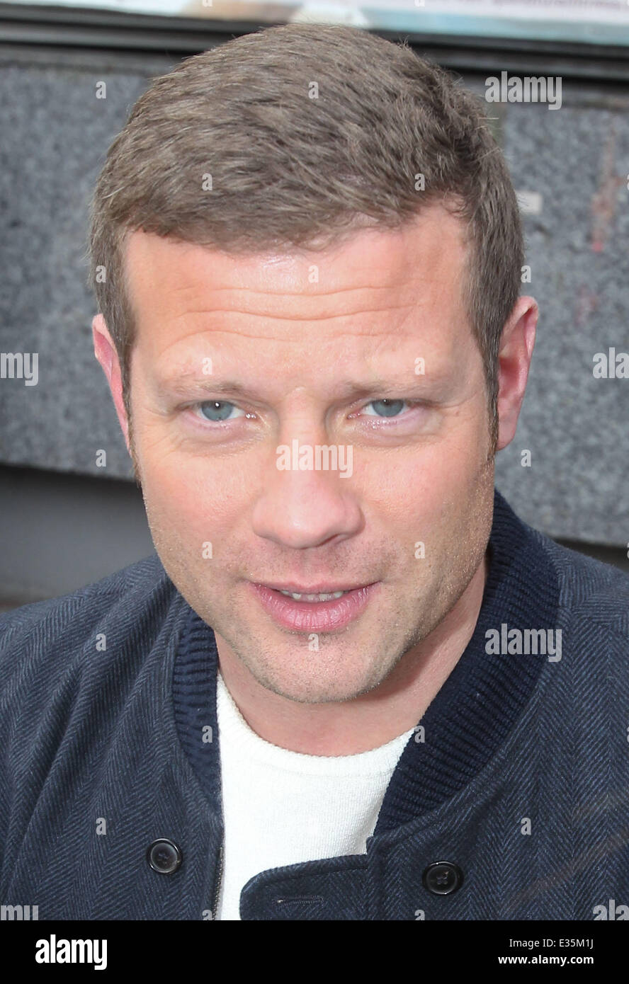 X Factor presenters arrive for auditions at the Mercure Holland House ...