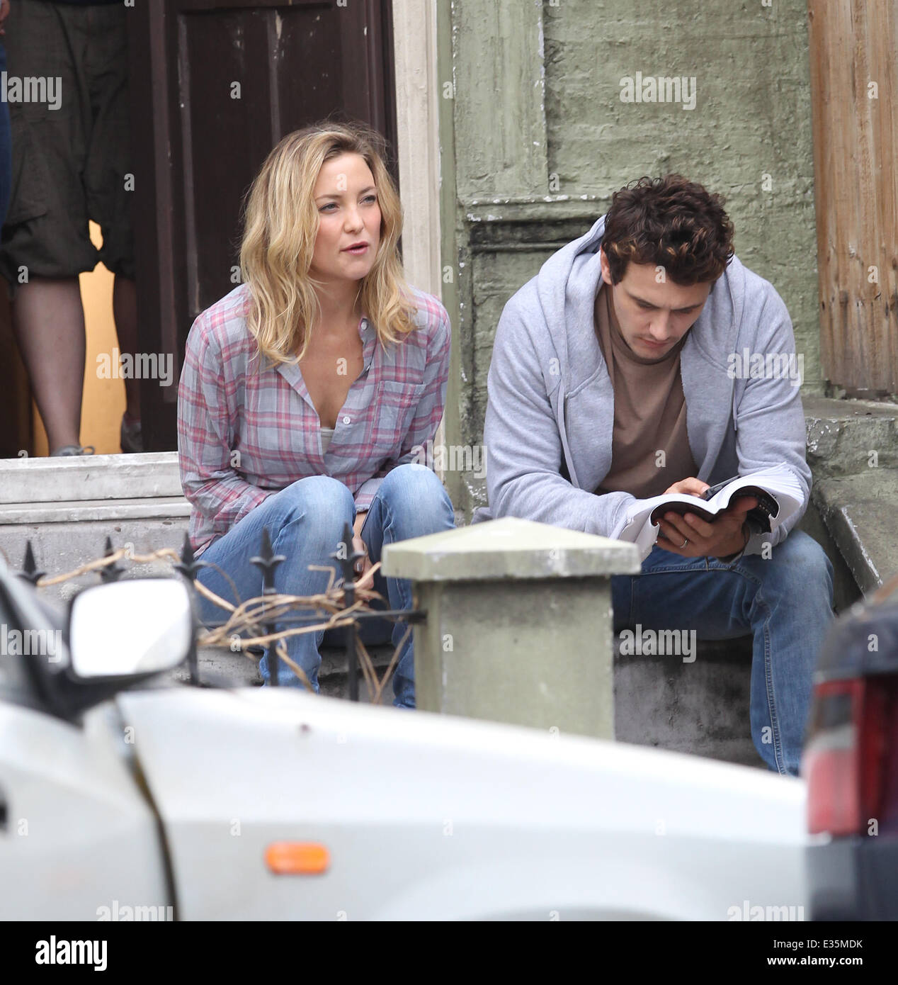 Kate Hudson, James Franco and Tom Wilkinson film scenes for the movie ...