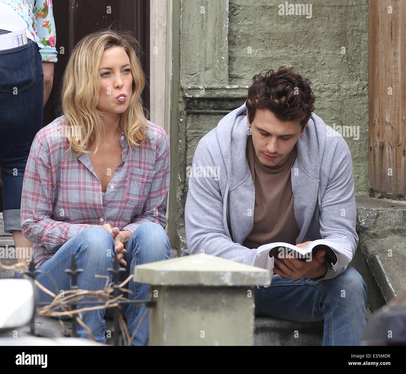 Kate Hudson, James Franco and Tom Wilkinson film scenes for the movie ...