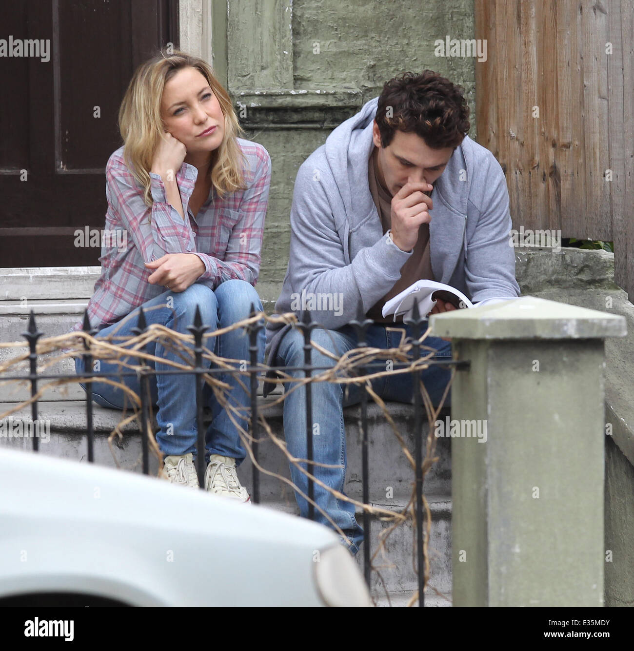 Kate Hudson, James Franco and Tom Wilkinson film scenes for the movie ...