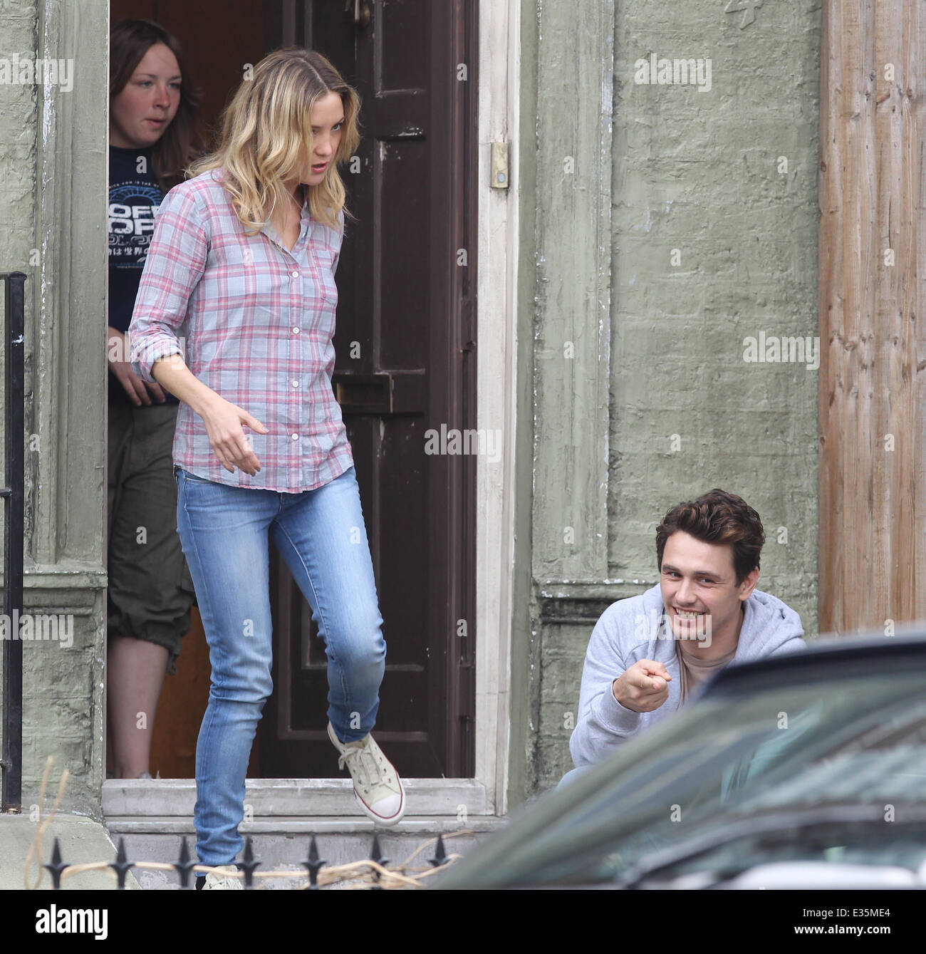 Kate Hudson, James Franco and Tom Wilkinson film scenes for the movie ...